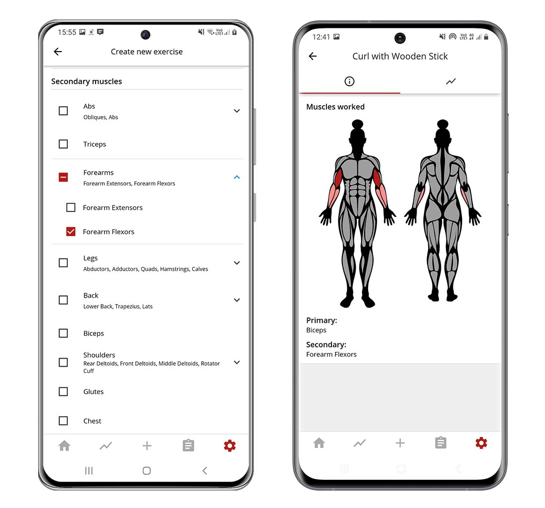 Adding Your Own Exercises – StrengthLog Support Area