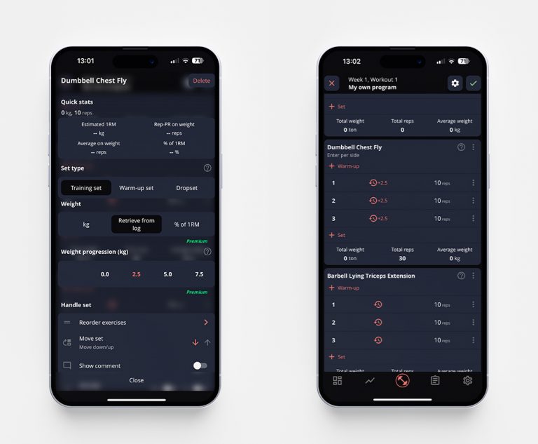 How to Build a Program In the StrengthLog App – StrengthLog Support Area